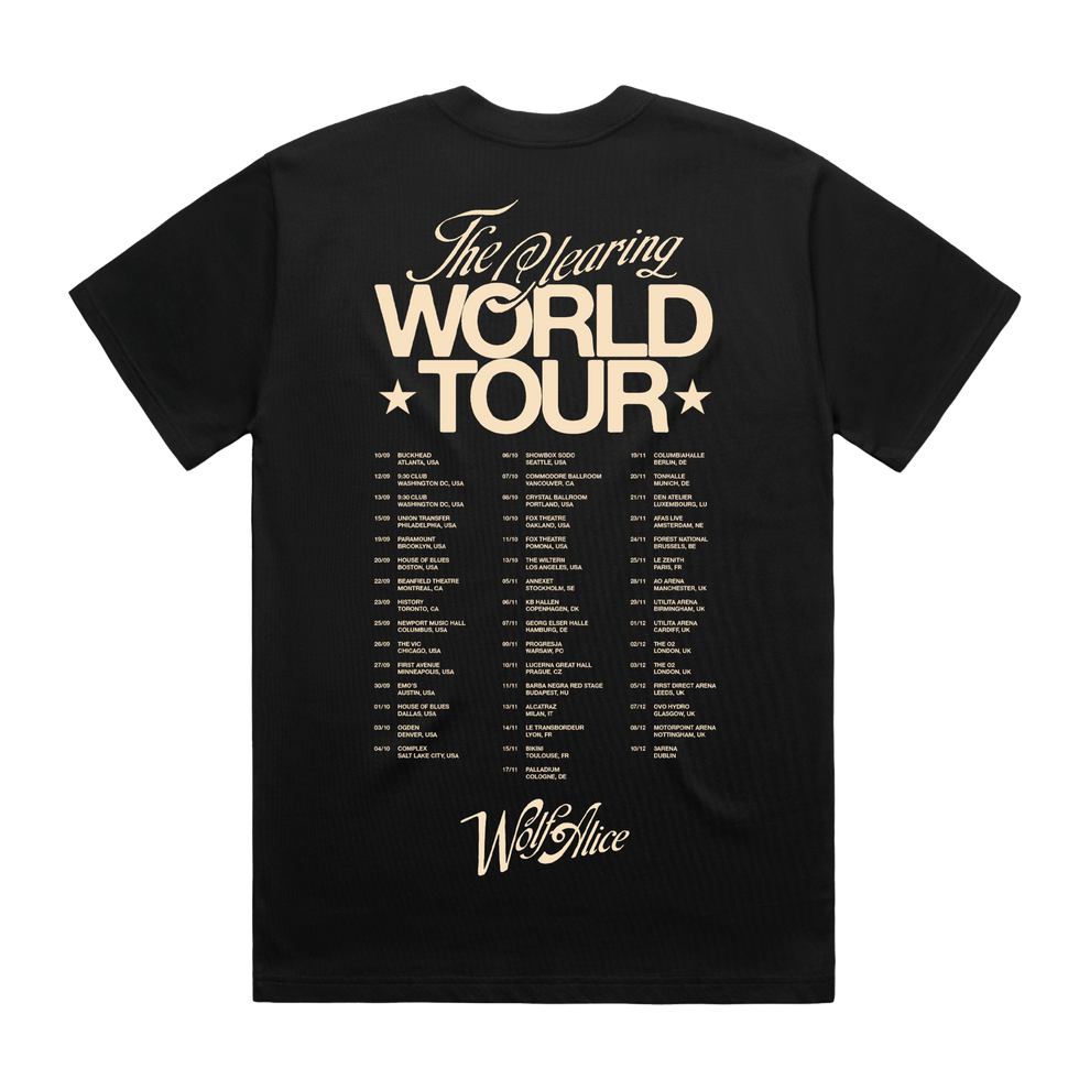 The Clearing 2025 Tour T-Shirt | Wolf Alice Official Store